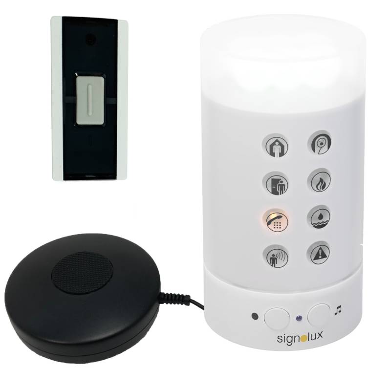 Signolux Tower Hard of Hearing Doorbell System - Care Alarms