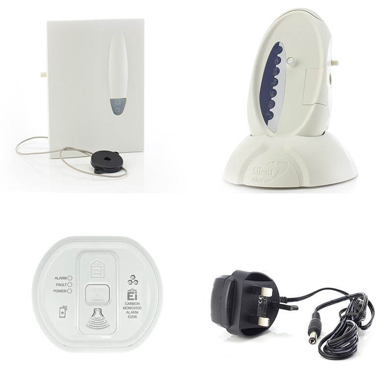 Silent Alert Hard of Hearing Alarm Bundle - Care Alarms