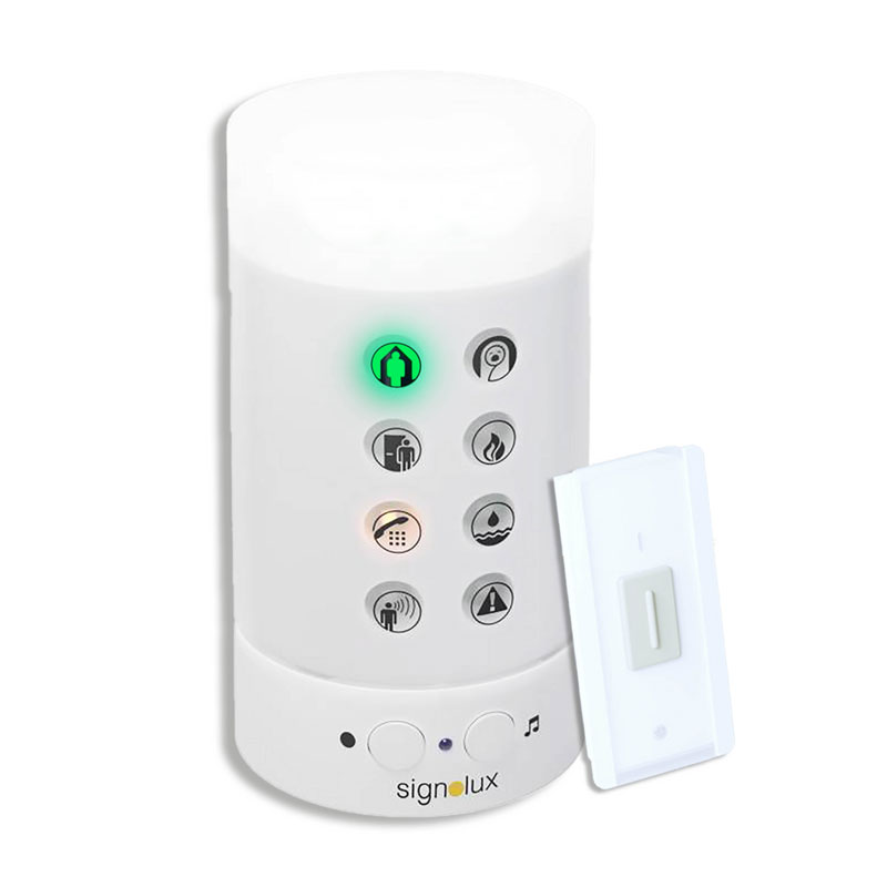 Signolux Hard of Hearing Doorbell Alert System - Care Alarms