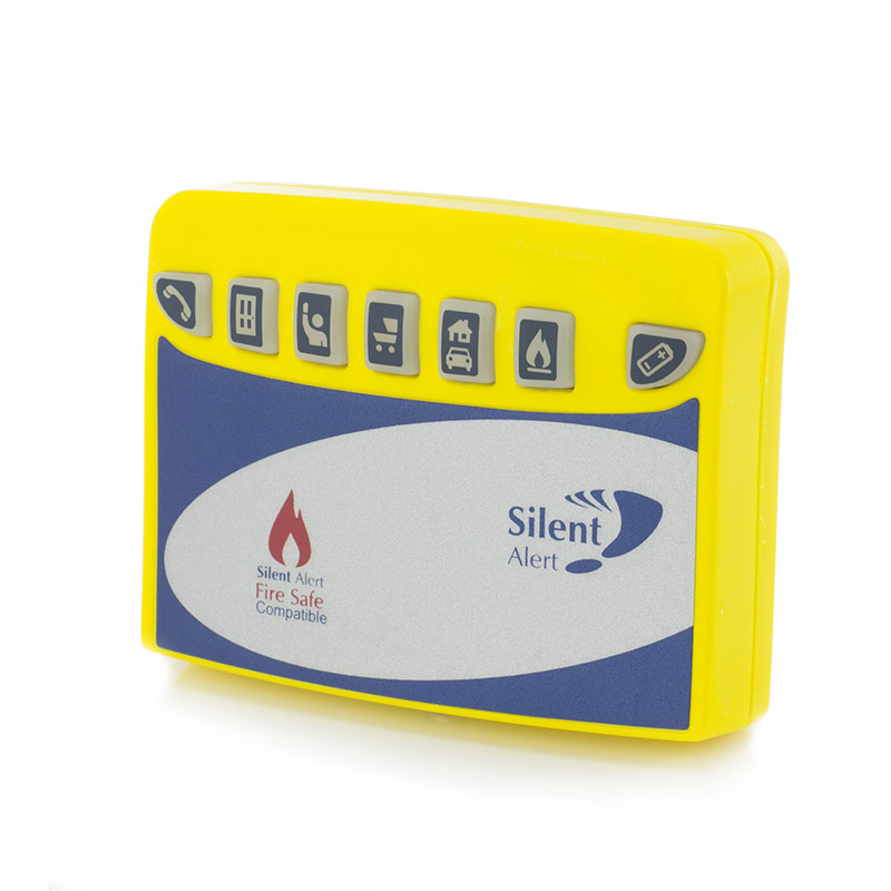 Silent Alert SA3000 Deafblind Yellow Pager Alarm Clock Charger - Care ...