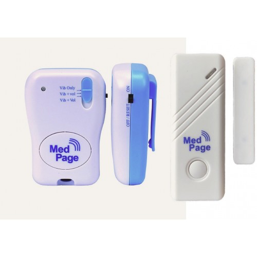Wireless Door Opening Alarm with Alarm Pager - Care Alarms