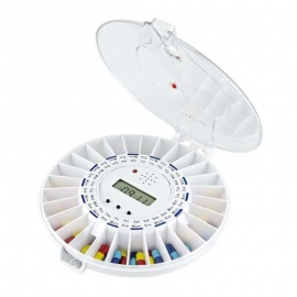 TabTime Tab Timer Pill Alarm Reminder w/ 8 Alarms - Care Alarms